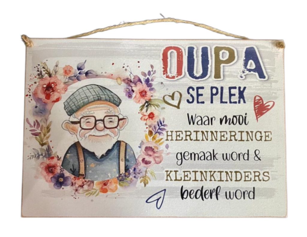 Grandparents / Ouma & Oupa – Olka Polka Creations